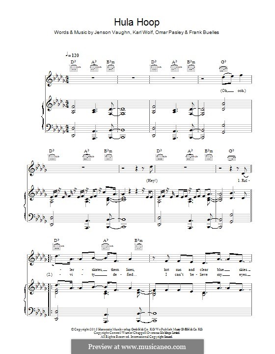 Hula Hoop (OMI) by J. Vaughn, O.S. Pasley, K. Wolf, F. Buelles on MusicaNeo