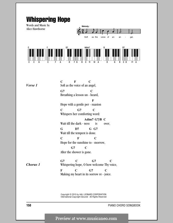 Whispering Hope by S. Winner - free download on MusicaNeo