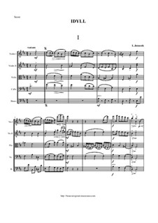 Idyll - Suite for String orchestra, JW 6/3 by L. Janáček on MusicaNeo