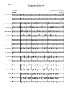 Naranja Dulce by folklore - sheet music on MusicaNeo