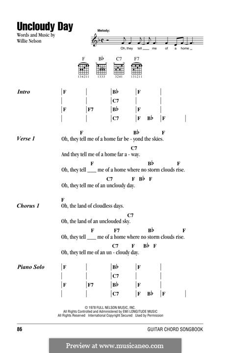Uncloudy Day by W. Nelson - sheet music on MusicaNeo