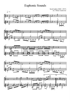 Euphonic Sounds by S. Joplin - sheet music on MusicaNeo