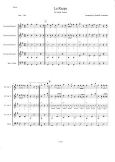 La Raspa by folklore - sheet music on MusicaNeo