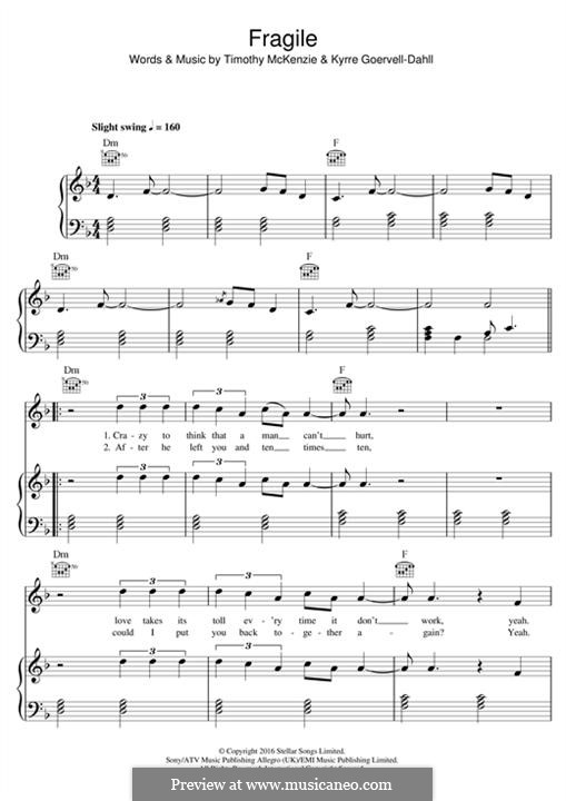 Fragile (feat. Labrinth) by T. McKenzie, K. Goervell-Dahll on MusicaNeo