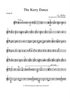 The Kerry Dance by J.L. Molloy - sheet music on MusicaNeo