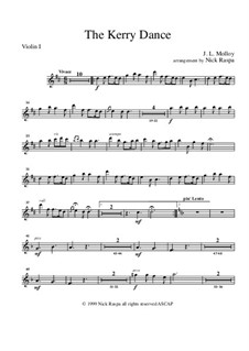 The Kerry Dance by J.L. Molloy - sheet music on MusicaNeo