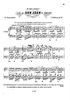 Il mio tesoro (Don Giovanni, K.527) by W.A. Mozart on MusicaNeo