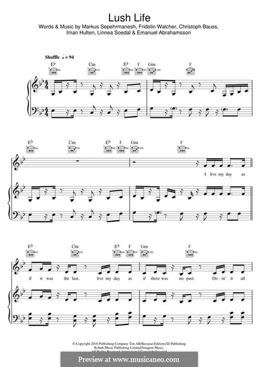 Lush Life by M. Sepehrmanesh, C. Bauss, E. Abrahamsson, F. Walcher, I ...