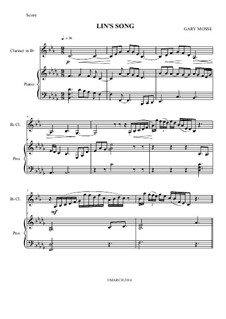 Lin's Song by G. Mosse - sheet music on MusicaNeo