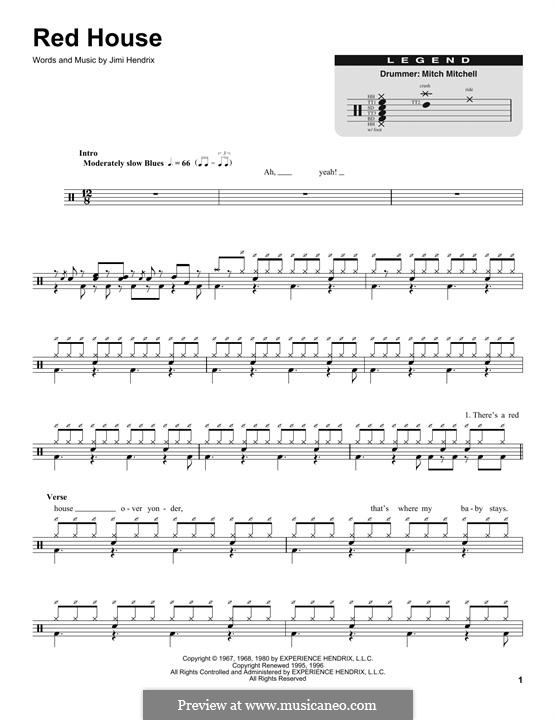 Red House Guitar Chords