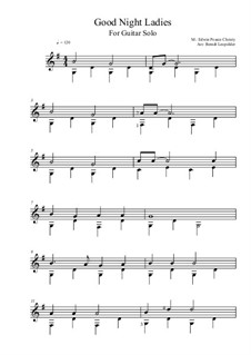 Goodnight, Ladies by E.P. Christy - free download on MusicaNeo