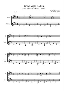 Goodnight, Ladies by E.P. Christy - free download on MusicaNeo