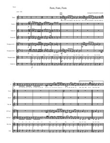 Fum, Fum, Fum by folklore - sheet music on MusicaNeo
