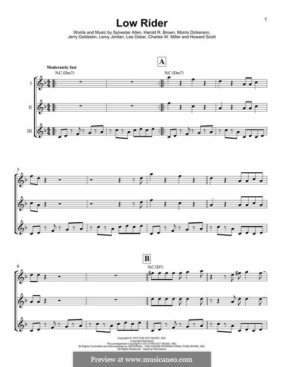 Low Rider (War) by C.W. Miller, H.R. Brown, H. Scott, J. Goldstein, L.L ...