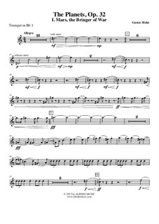 Mars, the Bringer of War (The Planets, Op.32) by G. Holst on MusicaNeo