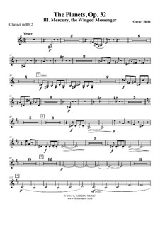 Mercury, the Winged Messenger (The Planets, Op.32) by G. Holst on MusicaNeo