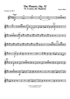 Uranus, the Magician (The Planets, Op.32) by G. Holst on MusicaNeo