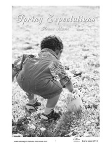 Spring Expectations, Op.24 by Andfrullato - sheet music on MusicaNeo