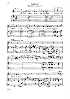 Total eclipse! No sun, no moon (Samson, HWV 57) by G.F. Händel on MusicaNeo