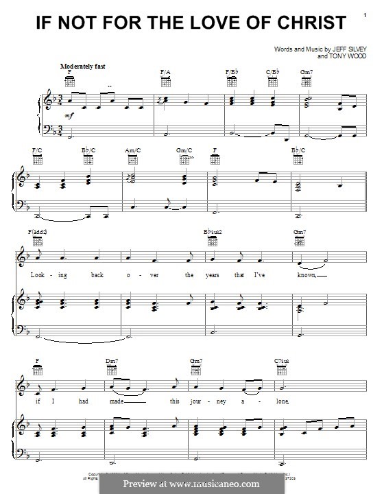 If Not for the Love of Christ (The Oak Ridge Boys) by T. Wood, J ...