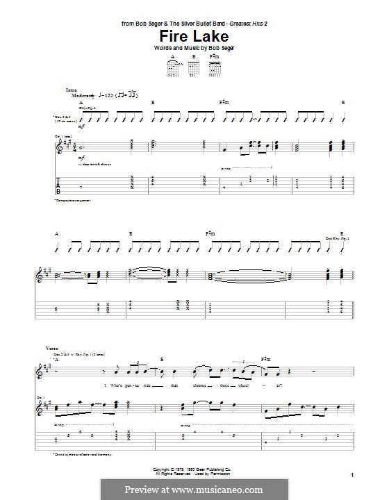 Lake Of Fire Guitar Chords