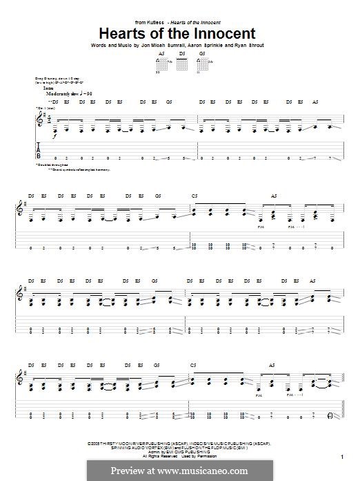 Hearts of the Innocent (Kutless) by J.M. Sumrall, A. Sprinkle, R ...