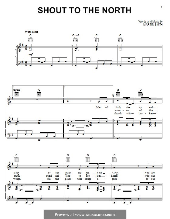 Shout To The North By M Smith Sheet Music On Musicaneo