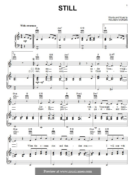Still by R. Morgan - sheet music on MusicaNeo