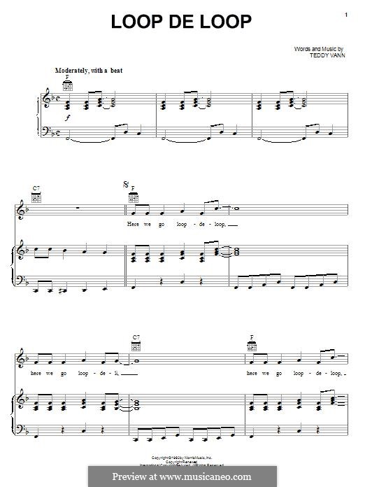 Loop de Loop by T. Vann - sheet music on MusicaNeo