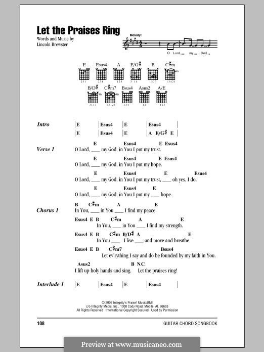 Let the Praises Ring by L. Brewster - sheet music on MusicaNeo