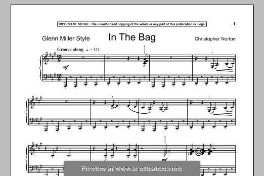 In the Bag by C. Norton - sheet music on MusicaNeo
