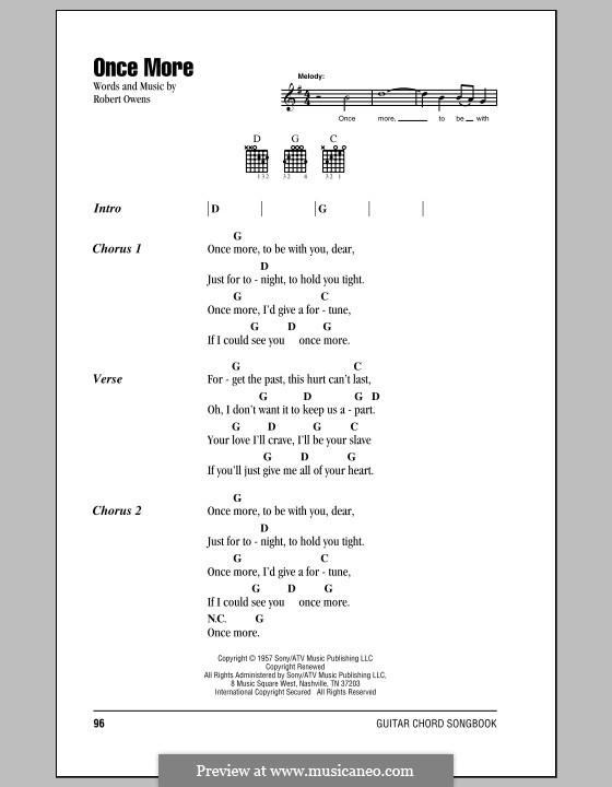 Once More by R. Owens - sheet music on MusicaNeo