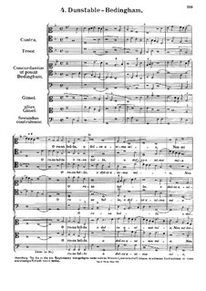 O rosa bella by J. Dunstable - sheet music on MusicaNeo