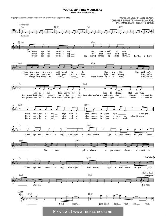 Woke Up This Morning (Theme from The Sopranos) by Howlin' Wolf, J ...