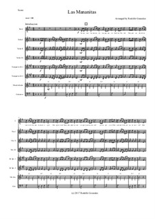 Las Mananitas by folklore - sheet music on MusicaNeo