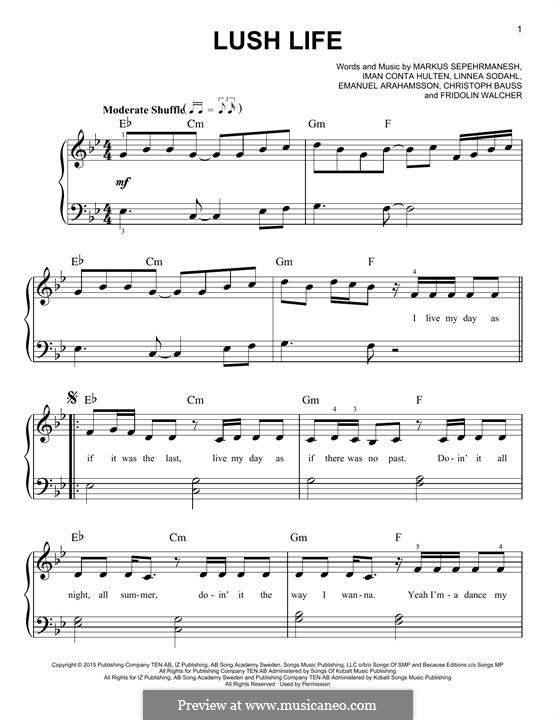 Lush Life by M. Sepehrmanesh, C. Bauss, E. Abrahamsson, F. Walcher, I ...