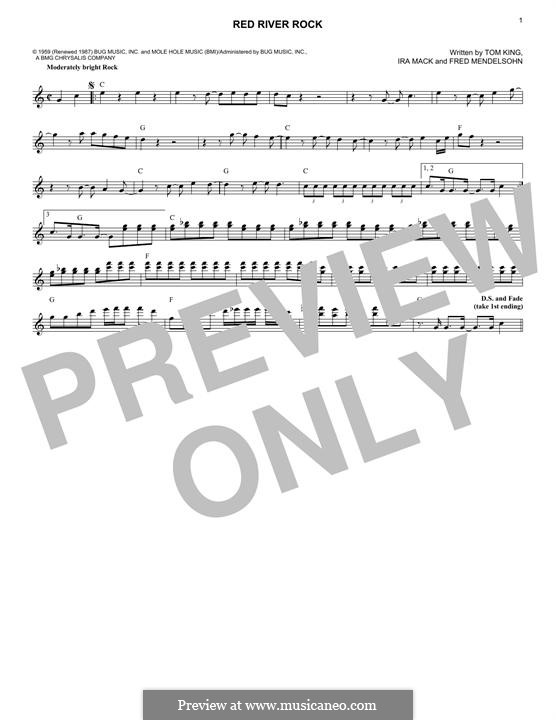 Red River Rock (Johnny & The Hurricanes) by I. Mack, T. King, F ...