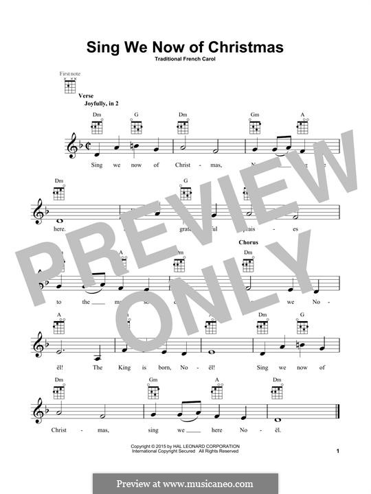 Vocal-instrumental version (Sing We Now of Christmas (from Morning Star ...