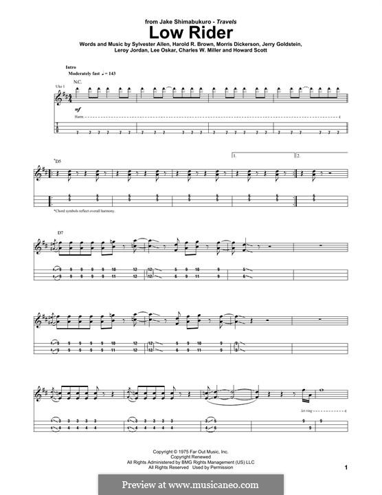 Low Rider (War) by C.W. Miller, H.R. Brown, H. Scott, J. Goldstein, L.L ...