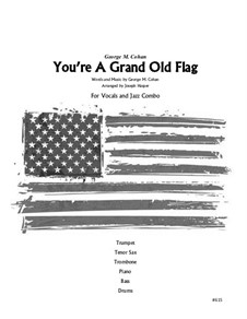 You're a Grand Old Flag by G.M. Cohan - sheet music on MusicaNeo