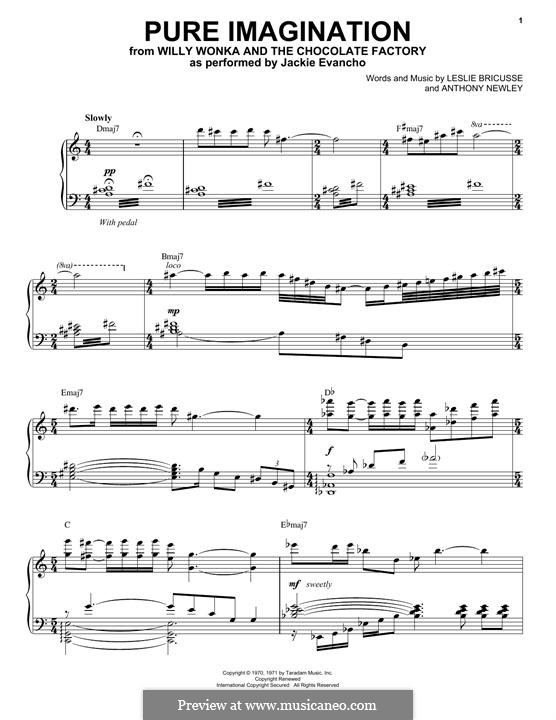 Pure Imagination (from Willy Wonka and The Chocolate Factory) by A ...