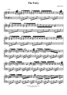 The Fairy by L. Calvo - sheet music on MusicaNeo