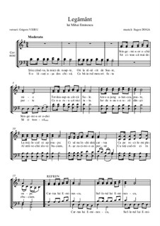 Legamânt by E. Doga - sheet music on MusicaNeo