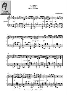 Alice - Tango Milonga by E. Arolas - free download on MusicaNeo