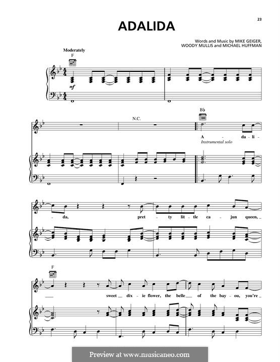 Adalida (George Strait) by M. Huffman, M. Geiger, W. Mullis on MusicaNeo
