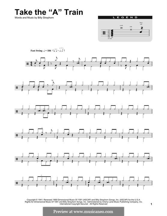 Take the 'A' Train (Duke Ellington) by B. Strayhorn on MusicaNeo