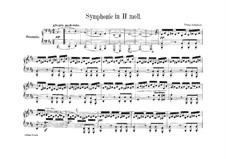 Symphony No.8 in B Minor 'Unfinished', D.759 by F. Schubert on MusicaNeo