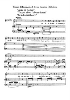 L'esule di Roma by G. Donizetti - sheet music on MusicaNeo