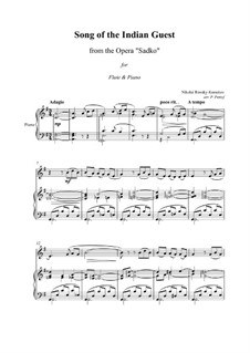 Sadko. Opera by N. Rimsky-Korsakov - sheet music on MusicaNeo