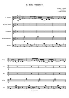 El Toro Frederico by S. Eichler - sheet music on MusicaNeo